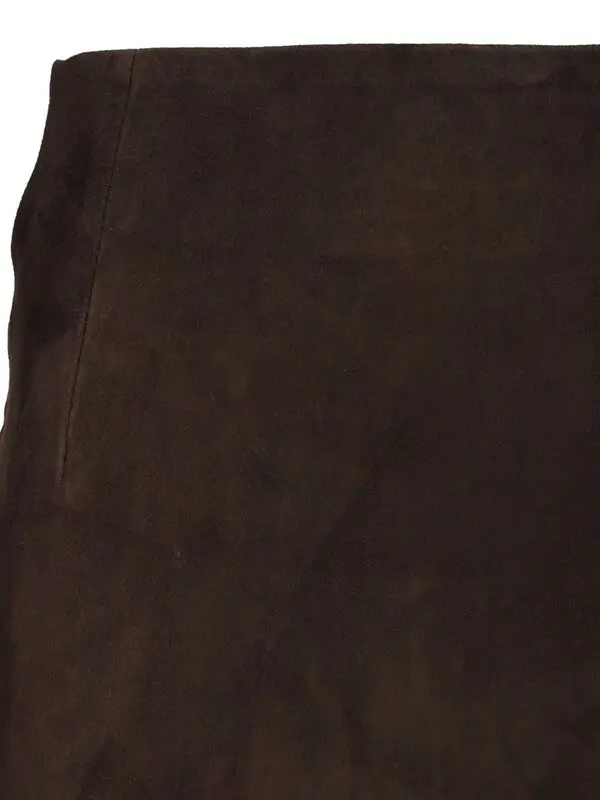 ROTATE BY BIRGER CHRISTENSEN Suede Mini Skirt