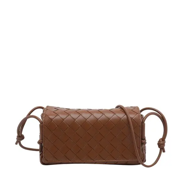 Bottega Veneta Notturno Pouch - Brown