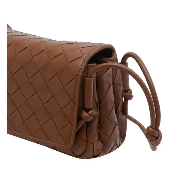 Bottega Veneta Notturno Pouch - Brown