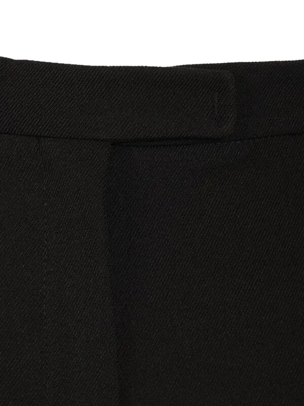 Max Mara Slim Fit Stretch Cotton Blend Trousers
