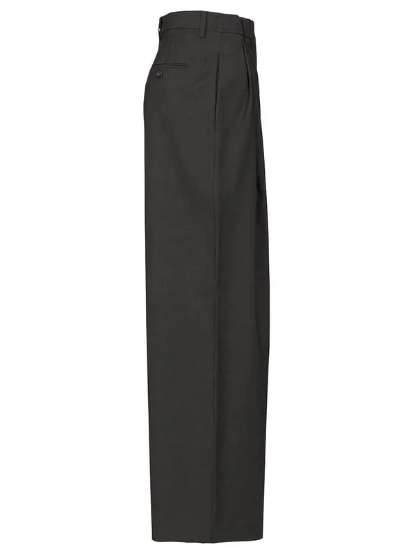 Max Mara Palazzo Trousers - Gray