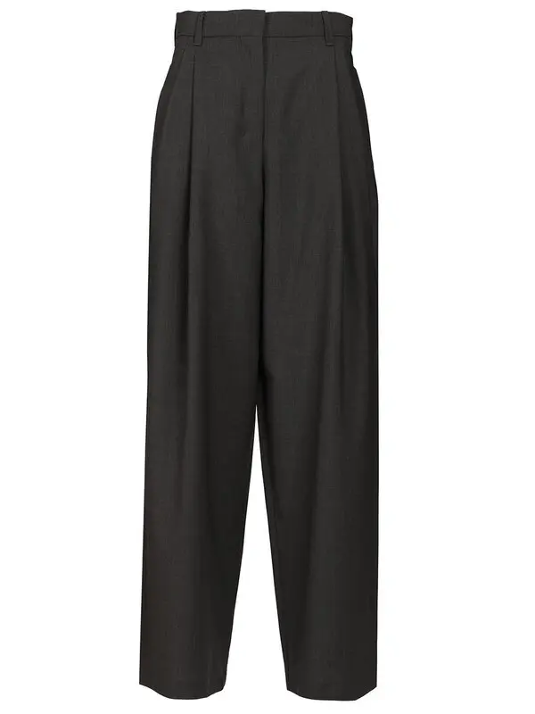 Max Mara Palazzo Trousers - Gray