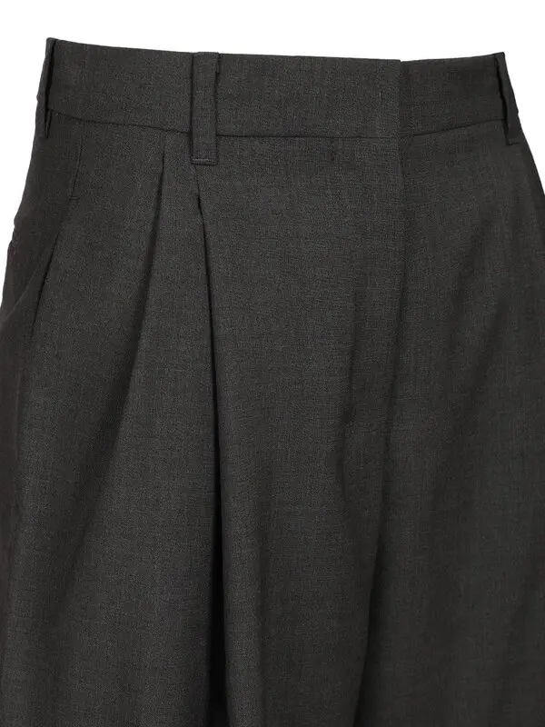 Max Mara Palazzo Trousers - Gray