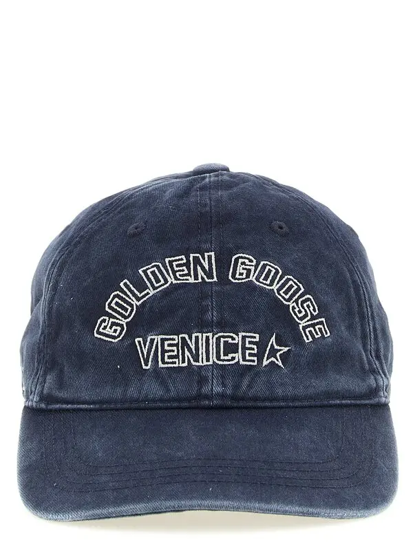 GOLDEN GOOSE Journey' Baseball Cap - Blue