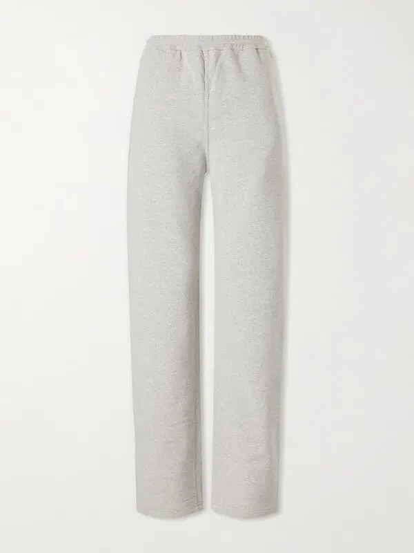 JIL SANDER Cotton Jersey Wide-leg Sweatpants