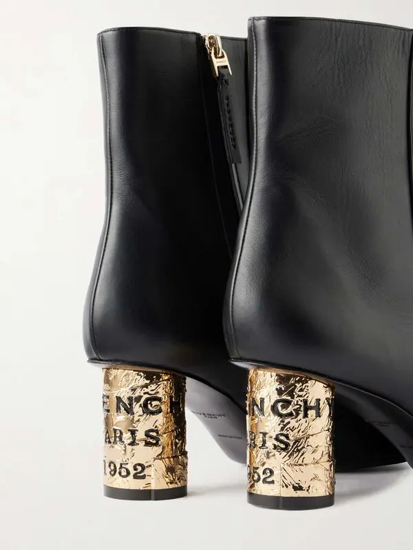 Givenchy Tape 65 Leather Ankle Boots