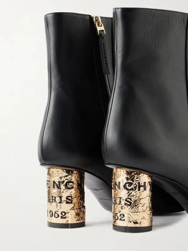 Givenchy Tape 65 Leather Ankle Boots