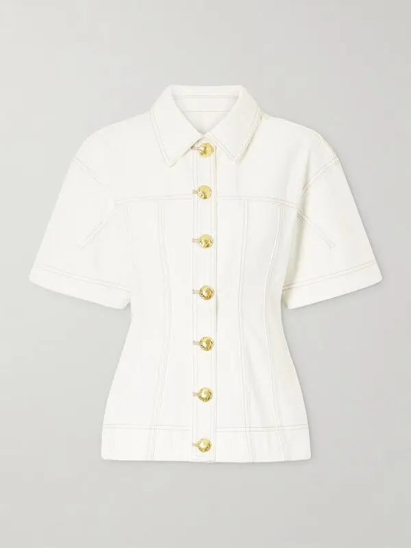 Aje Liliana Denim Shirt