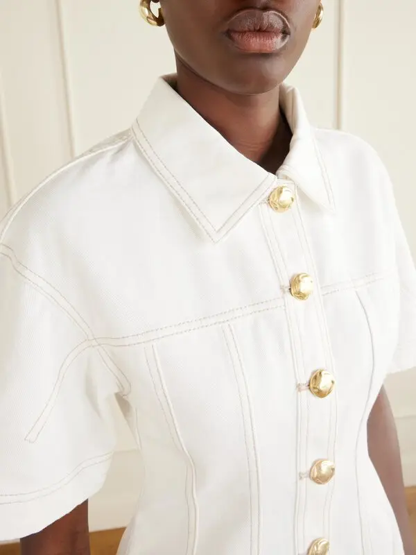 Aje Liliana Denim Shirt