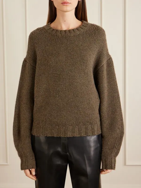 Khaite Gemma Cashmere Sweater - Green