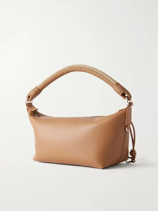 Loewe Cala Leather Shoulder Bag - Brown