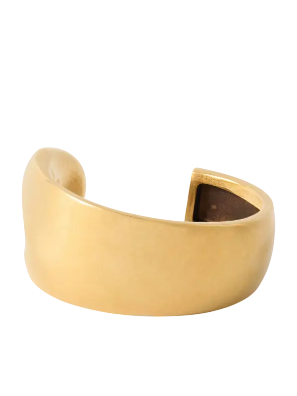 Khaite Keefe 18k -plated Brass Cuff Bracelet - Gold
