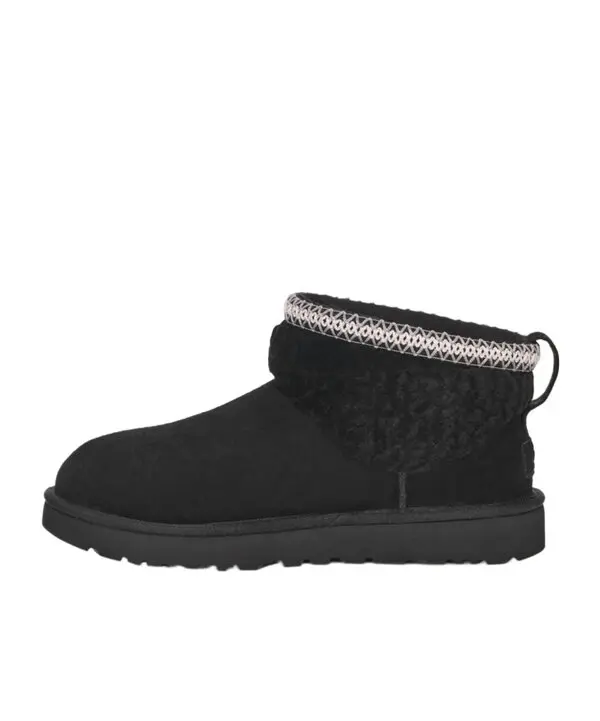 UGG Classic Ultra Mini Maxi Curly Ankle Boots