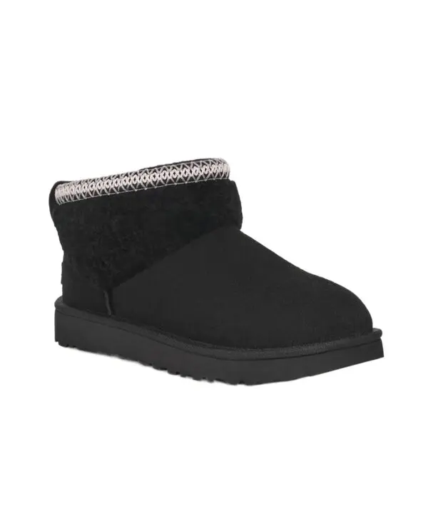 UGG Classic Ultra Mini Maxi Curly Ankle Boots