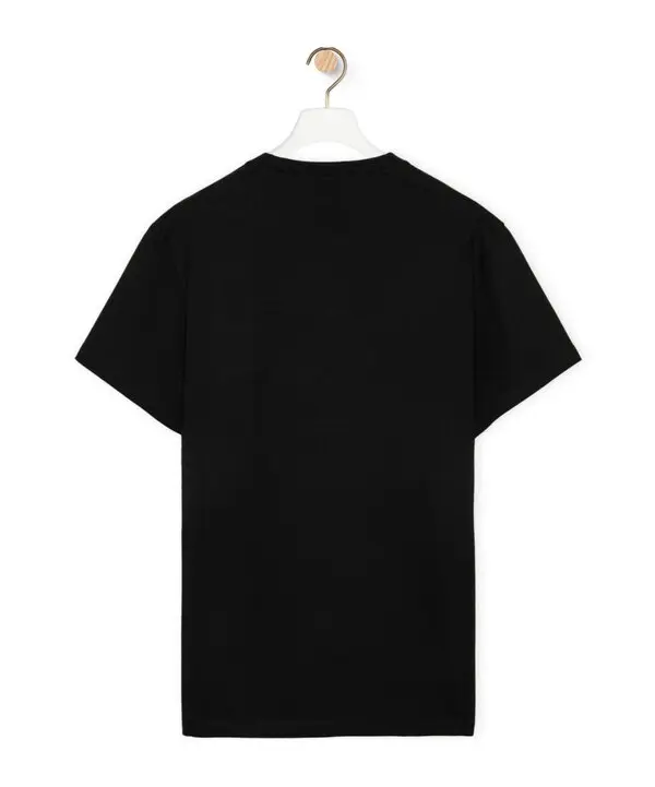 Loewe Logo Embroidered Crewneck T-shirt