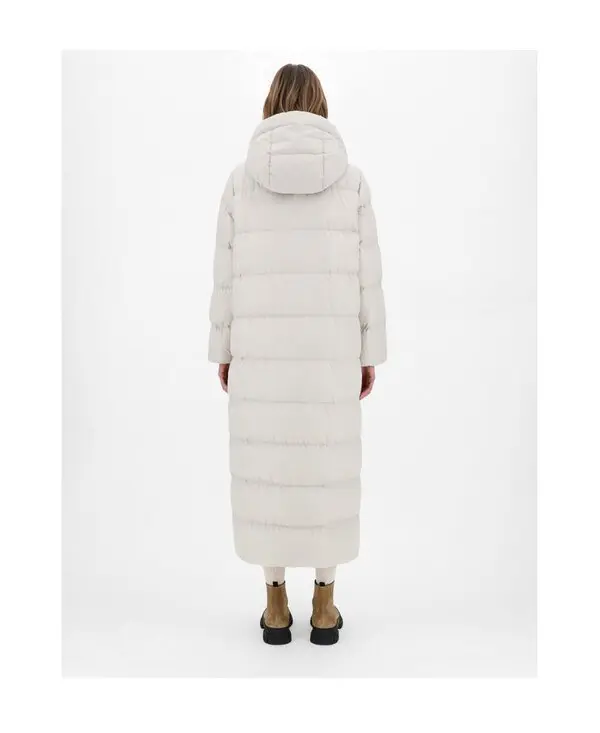 Max Mara Nigella Long Hooded Down Jacket