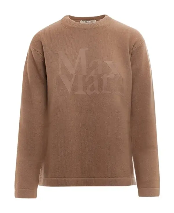 Max Mara Logo Knitted Pullover