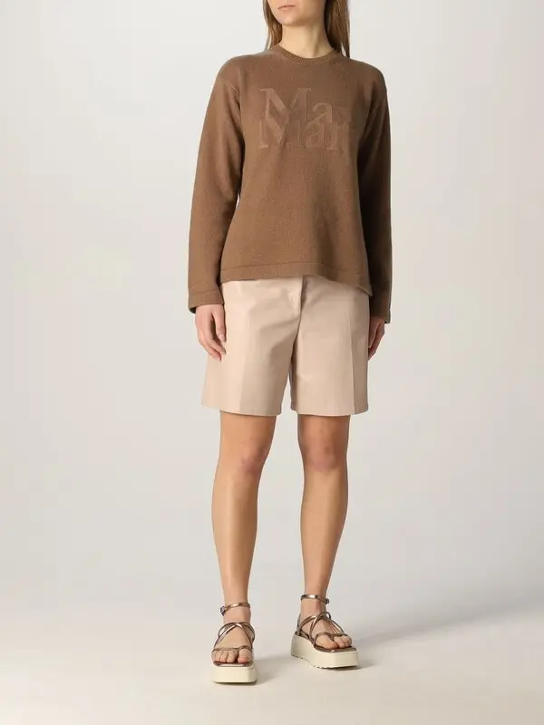 Max Mara Logo Knitted Pullover