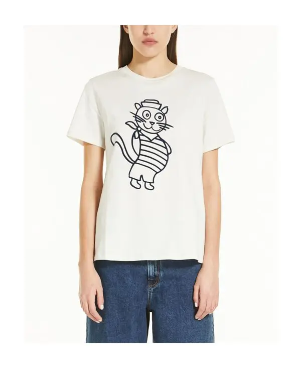 Max Mara Logo Short-sleeved T-shirt