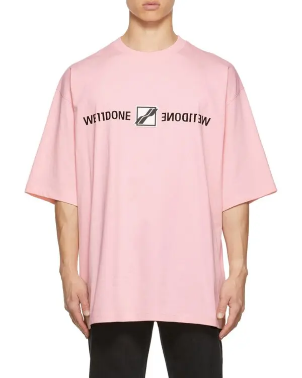 We11Done Logo Print Short-sleeved T-shirt