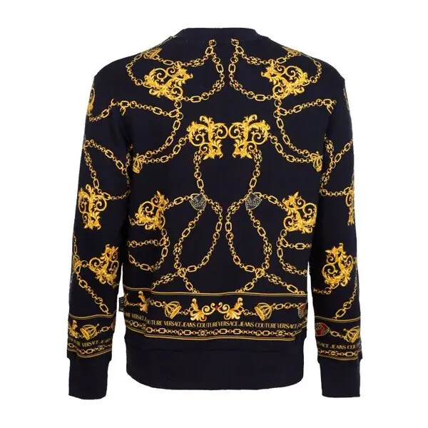 Versace Logo Printed Sweater