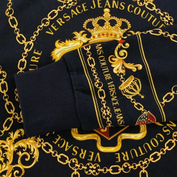 Versace Logo Printed Sweater