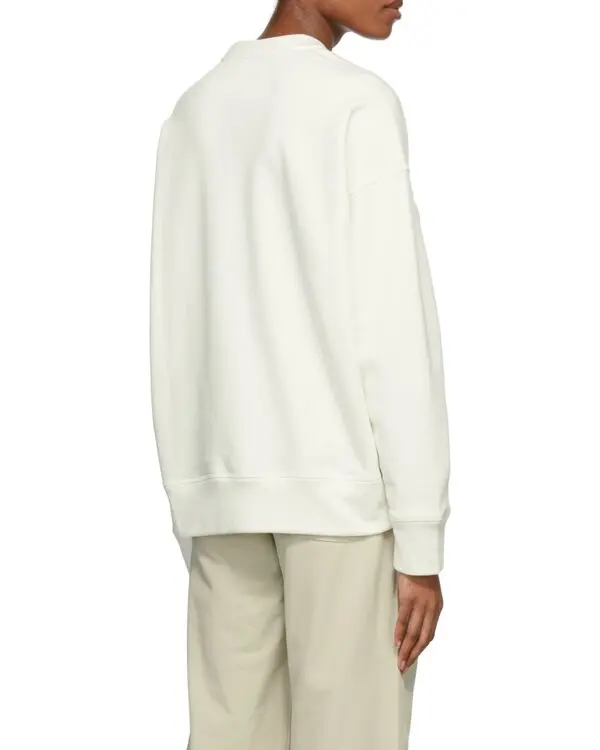 JIL SANDER Logo-print Long-sleeve Top