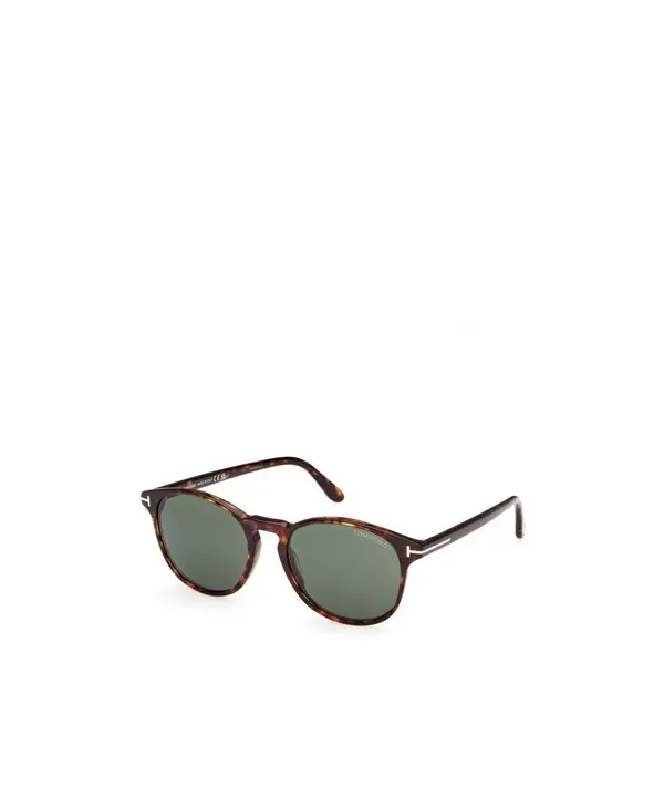 TOM FORD Lewis Round Frame Sunglasses