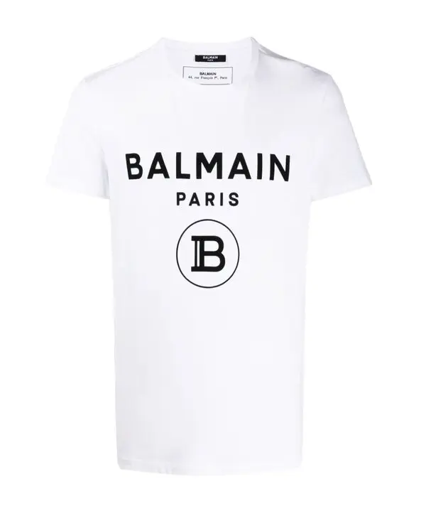 Balmain Logo Printed T-shirt