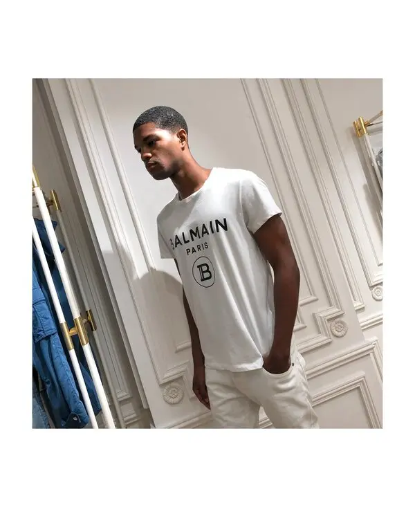 Balmain Logo Printed T-shirt