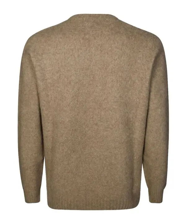 DRUMOHR Brushed Crewneck Knitted Sweater