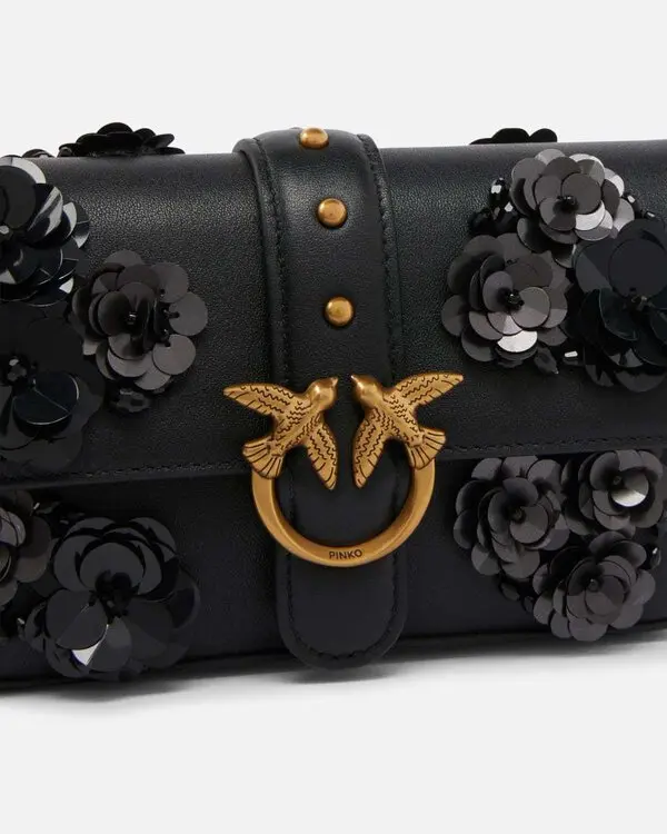 Pinko Baby Love Slouchy Shoulder Bag