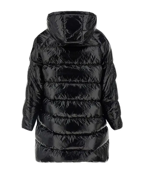 Pinko Zip-up Hooded Quilted Coat
