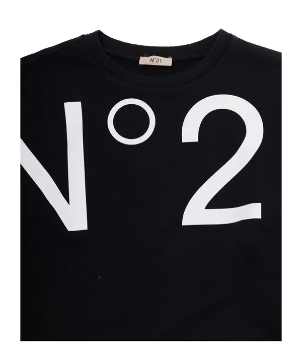 N.21 N°21 Crewneck Sweatshirt With Logo
