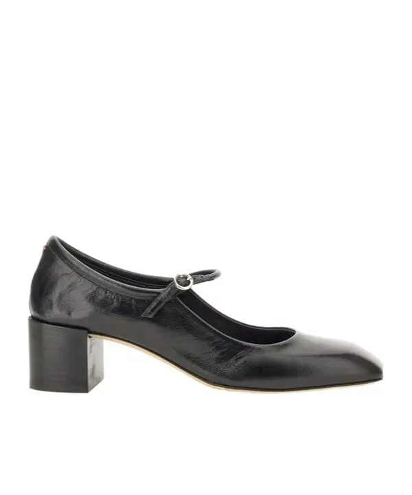 AeydĒ Aline Mary Jane Pumps With Square Toe And Block Heel