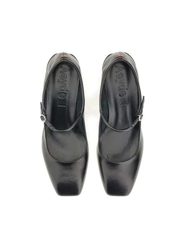 AeydĒ Aline Mary Jane Pumps With Square Toe And Block Heel