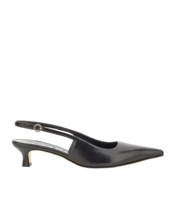 AeydĒ Pointed Toe Buckle Fastened Pumps