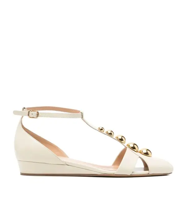 Chloé Cleia T-strap Flat Sandals