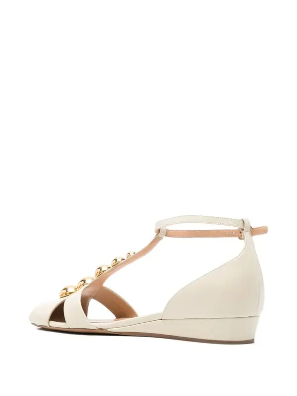 Chloé Cleia T-strap Flat Sandals