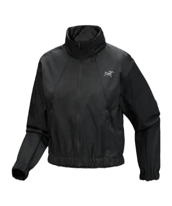 Arc'teryx Naya Cropped Stowhood Jacket - Black