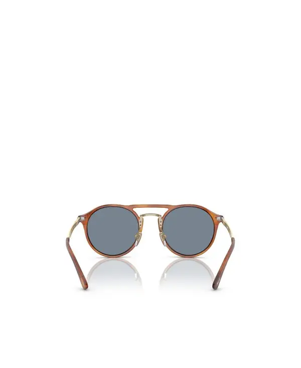 Persol Round Frame Double-bridge Sunglasses