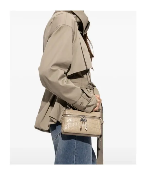 Tory Burch Romy Croc-effect Crossbody Bag