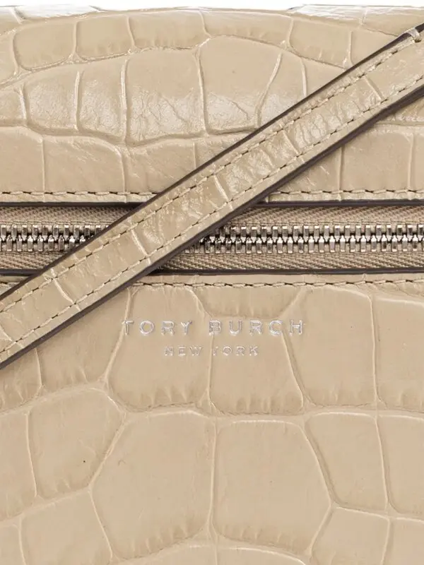 Tory Burch Romy Croc-effect Crossbody Bag