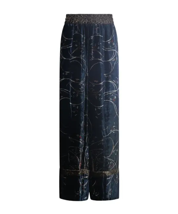 PIERRE-LOUIS MASCIA Kanada Wide-leg Pants - Black