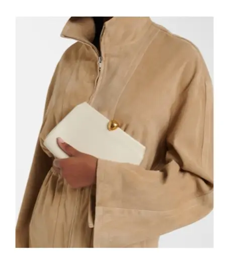 Nour Hammour Lou Leather Clutch