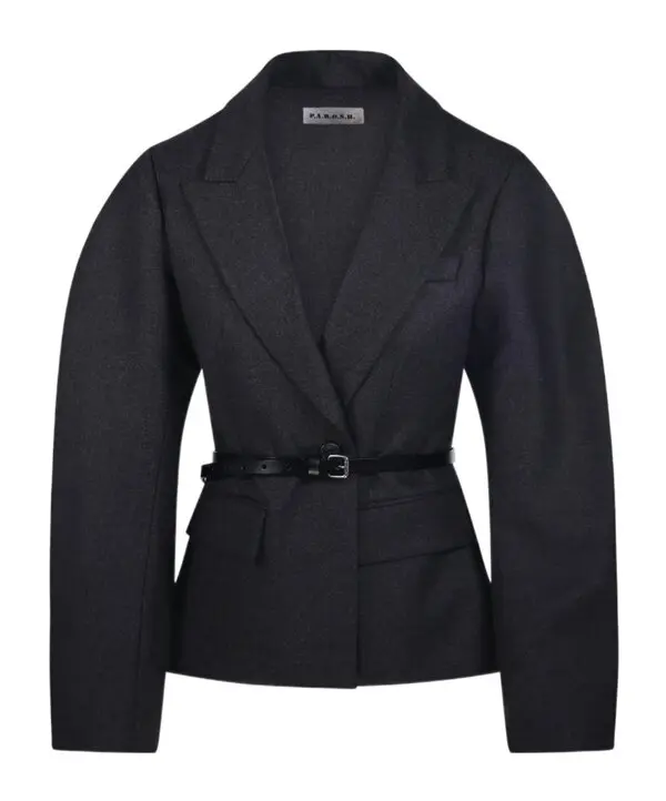 P.a.r.o.s.h Ludy Belted Blazer