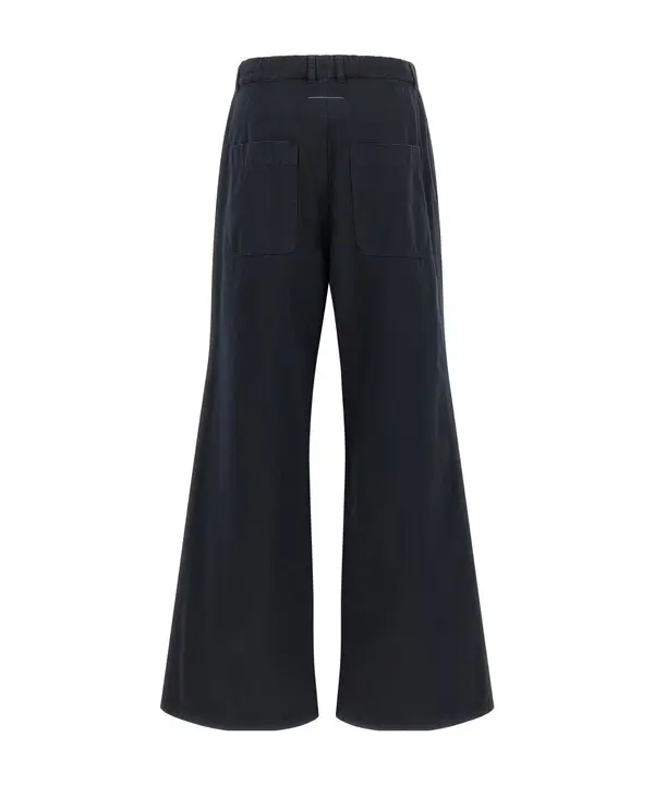 MAISON MARGIELA Wide Leg Pants With Signature Stitching