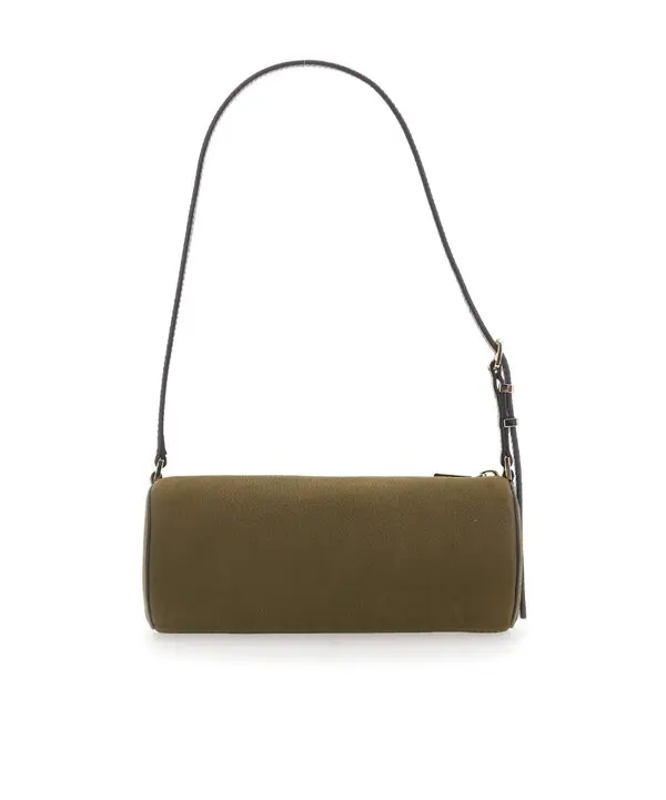 Michael Kors Izzy Small Nubuck Barrel Pochette