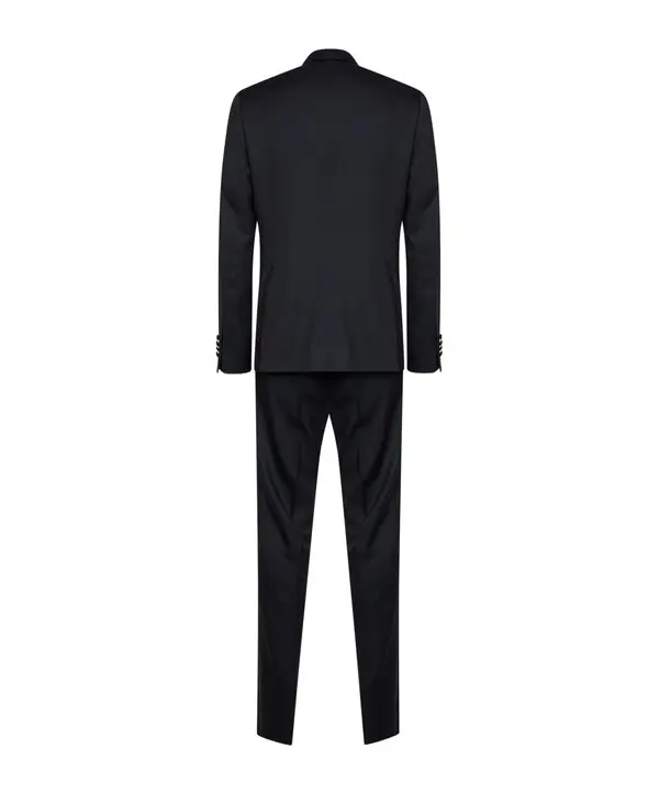 LARDINI Long-sleeved Blazer And Trousers Set