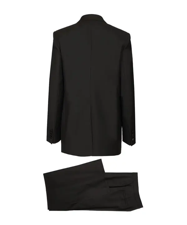 Tagliatore Double-breasted Suit With Peak Lapels